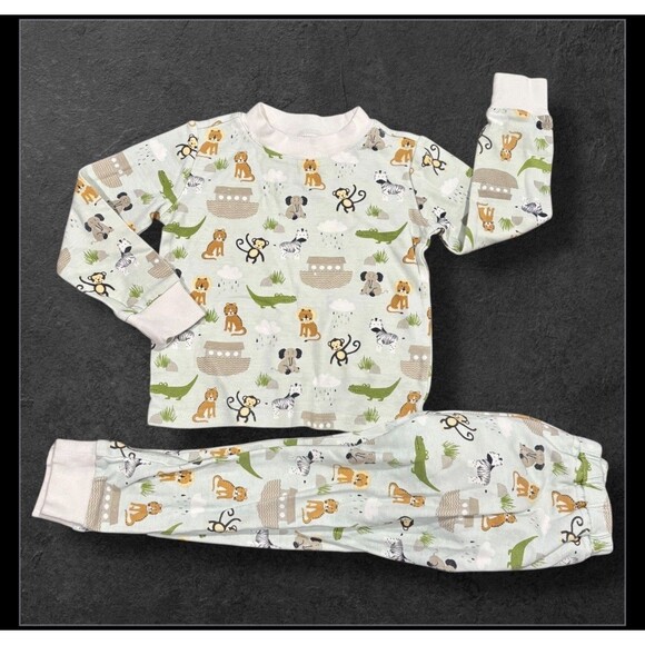 Peejamas | Pajamas | Peejamas 3t Potty Training Pajamas Set Noahs Ark ...